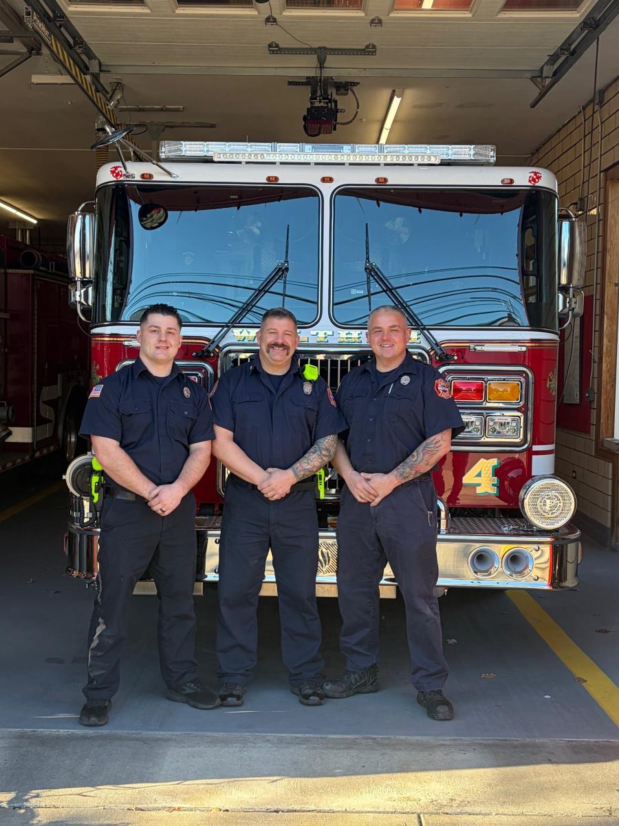 WFD Puts Three New Fire Engines In Service | walthamma